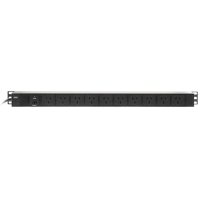 RM10WVPR 10-WAY RACK POWER RAIL VERTICAL RACK MOUNT - Radio Parts