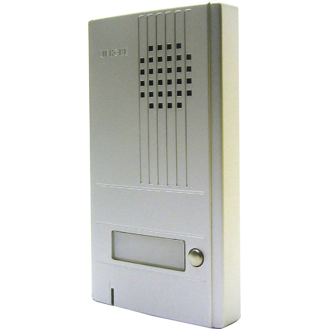AIPHONE DA1DS 1 CALL SURFACE MOUNT - SILVER EXTERNAL DOOR STATION ...