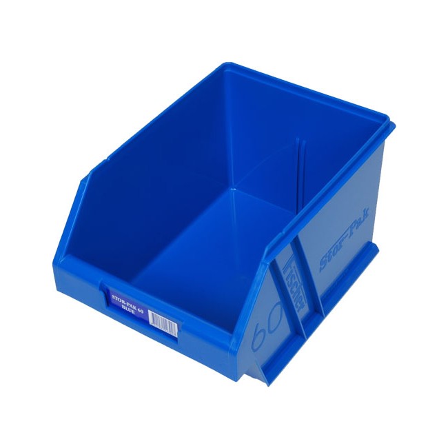 FISCHER PLASTIC STB60B MEDIUM PARTS DRAWER BLUE STOR-PAK CONTAINERS ...