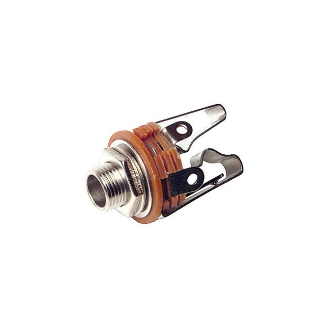 PD2665 6.3MM STEREO CLOSED CIRCUIT PHONO PANEL SOCKET - Radio Parts